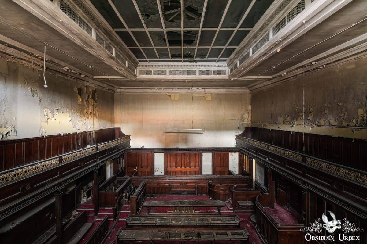 The Crown Courts, England - Obsidian Urbex Photography | Urban Exploration | Abandoned Places