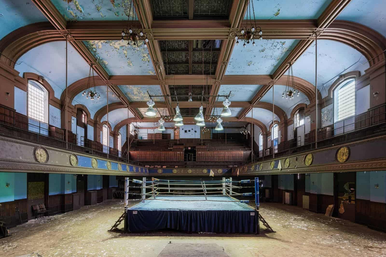 Blue Boxing Ring, USA - Obsidian Urbex Photography | Urban Exploration ...