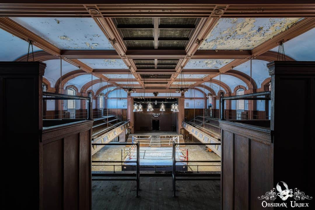Blue Boxing Ring, USA - Obsidian Urbex Photography | Urban Exploration ...