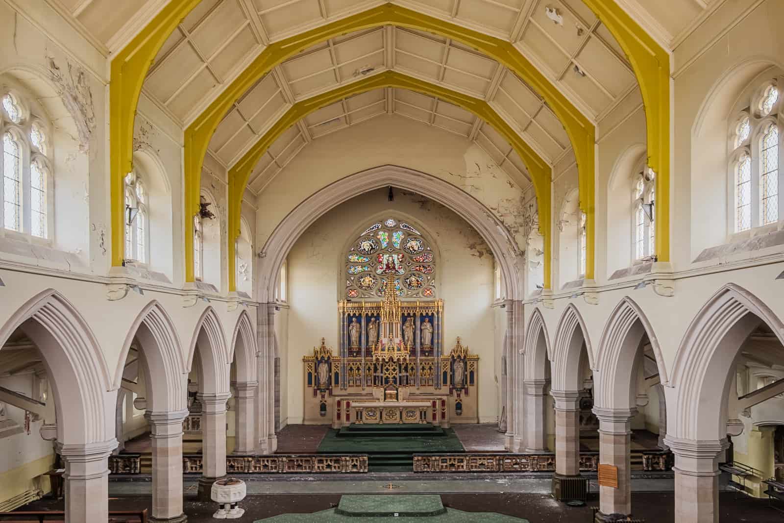 Yellow Pipe Church, England - Obsidian Urbex Photography | Urban ...