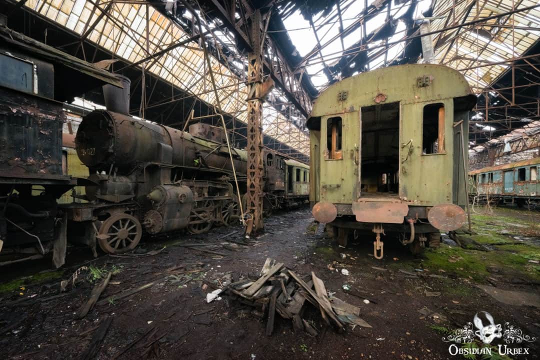 Red Star Train Graveyard, Hungary - Obsidian Urbex Photography | Urban ...