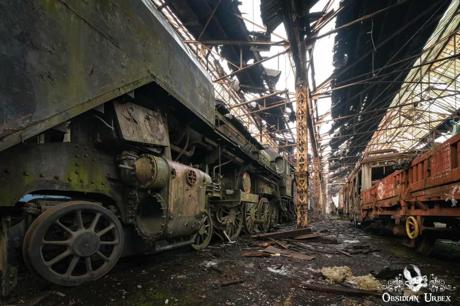 Red Star Train Graveyard, Hungary - Obsidian Urbex Photography | Urban ...
