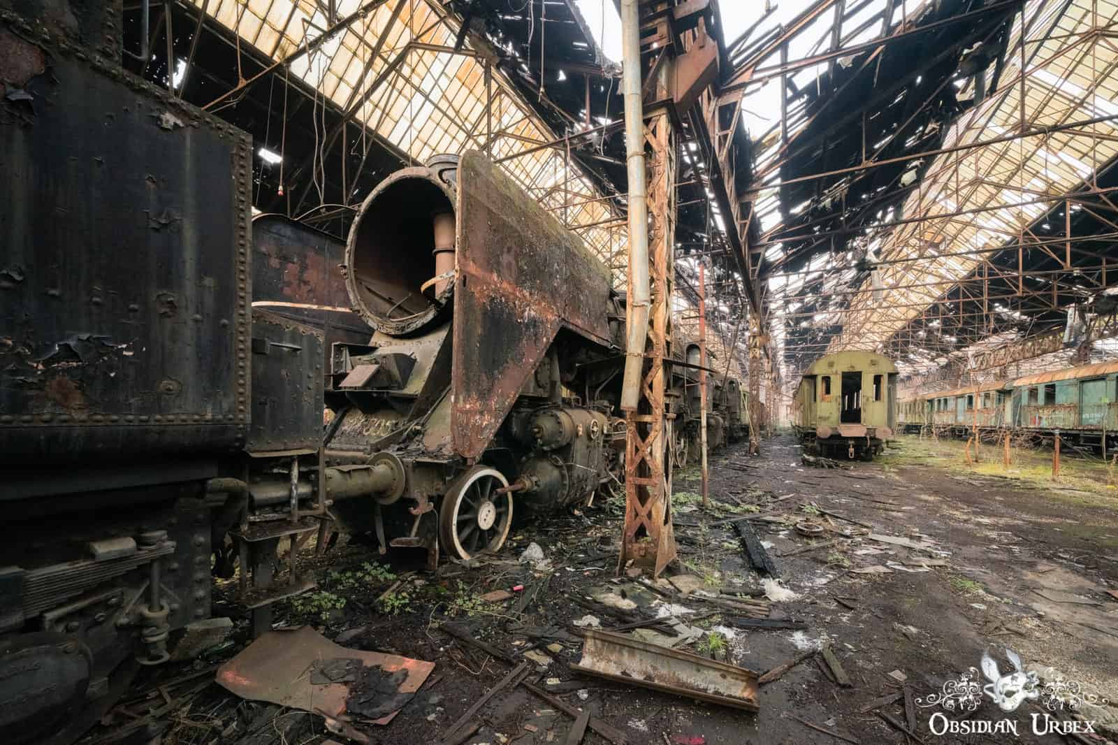 Red Star Train Graveyard, Hungary - Obsidian Urbex Photography | Urban ...