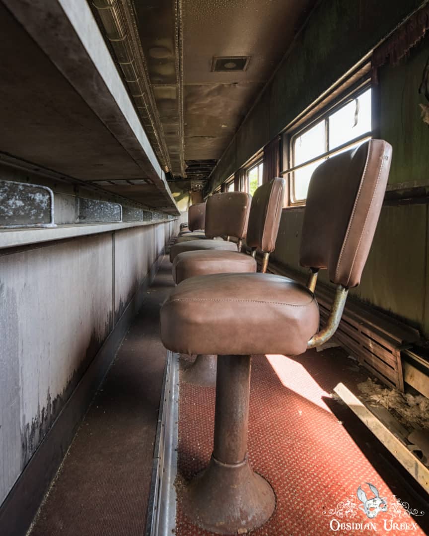 1950s American Dinner Car Train, USA - Obsidian Urbex Photography ...