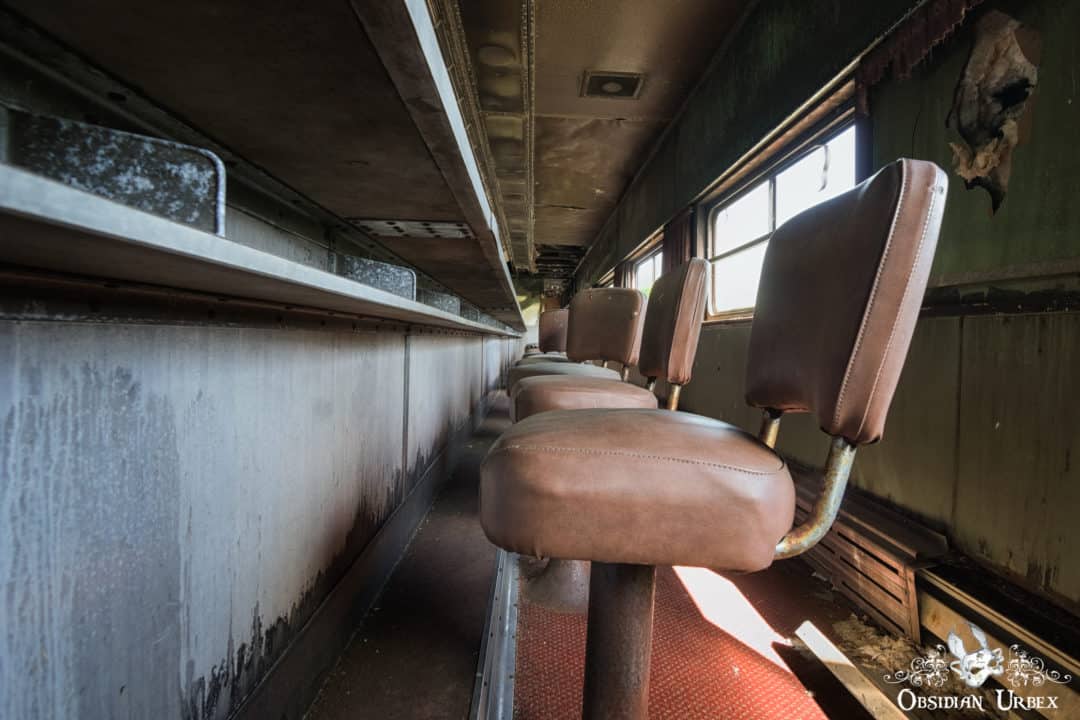 1950s American Dinner Car Train, USA - Obsidian Urbex Photography ...