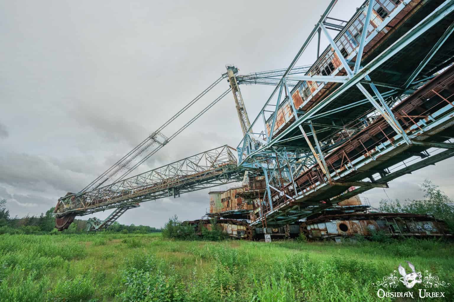 Bucket-Wheel Excavator "Blue Wonder", Germany - Obsidian Urbex ...