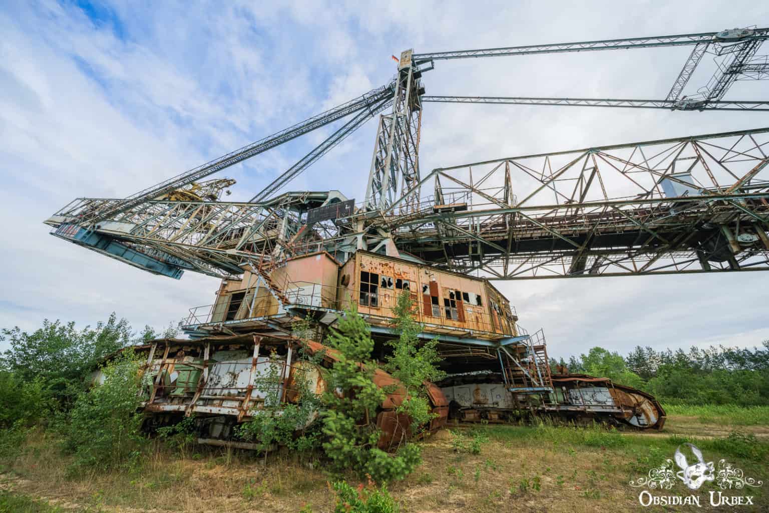 Bucket-Wheel Excavator "Blue Wonder", Germany - Obsidian Urbex ...