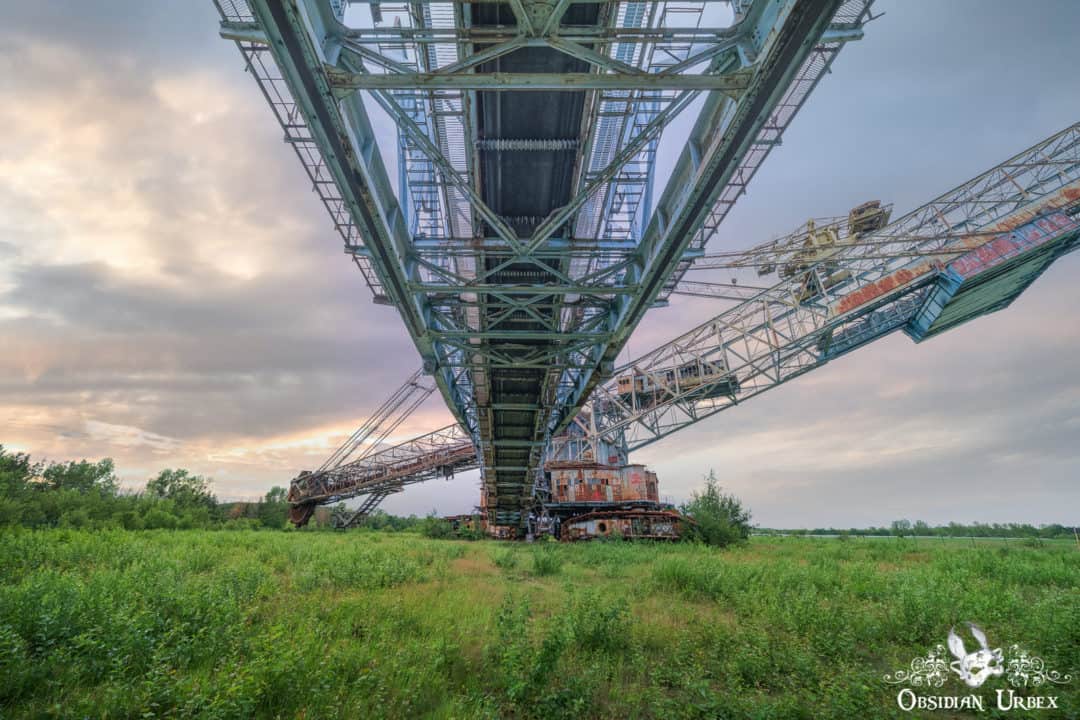 Bucket-Wheel Excavator "Blue Wonder", Germany - Obsidian Urbex ...