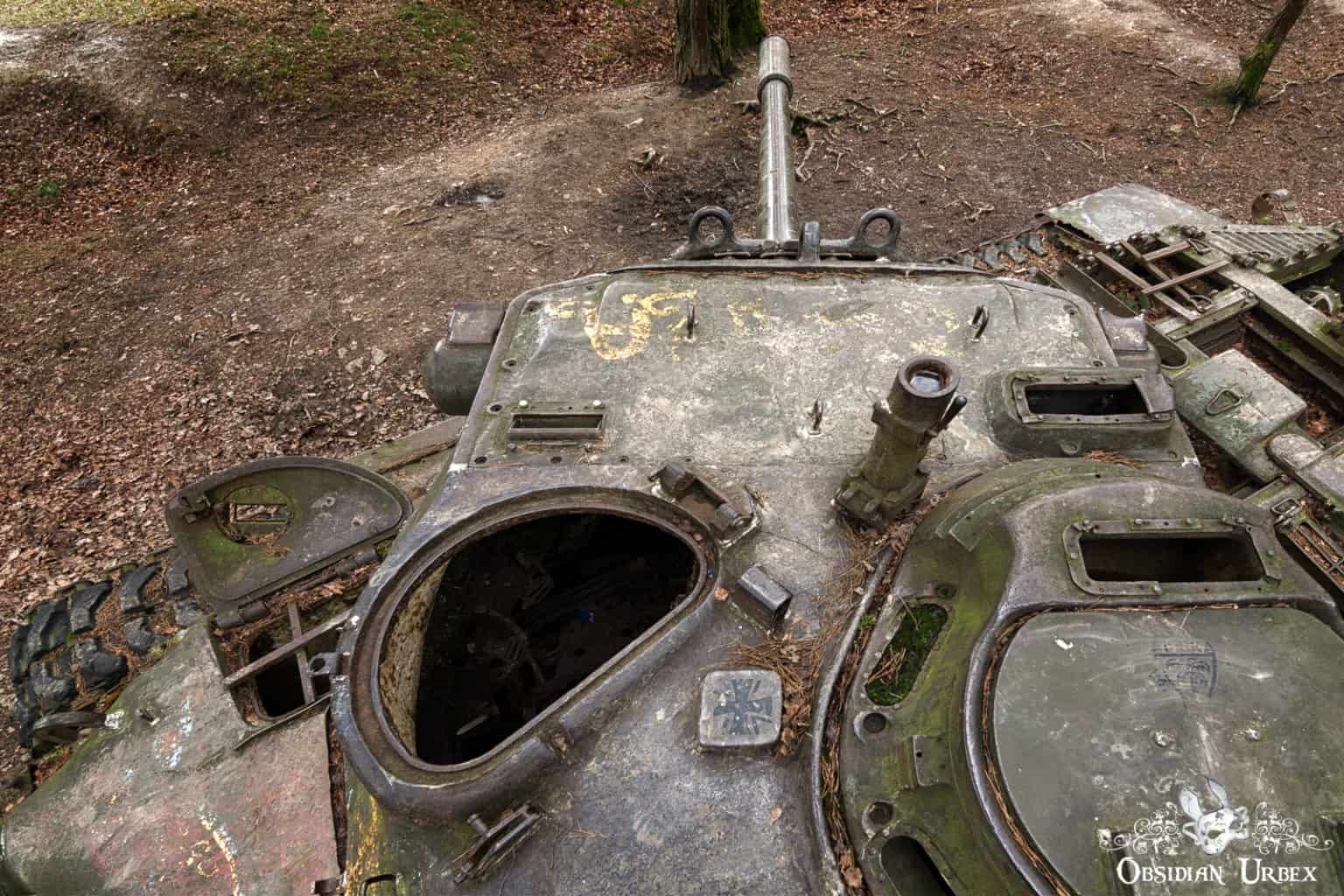 Lost Tanks (Tank Graveyard), Germany - Obsidian Urbex Photography ...