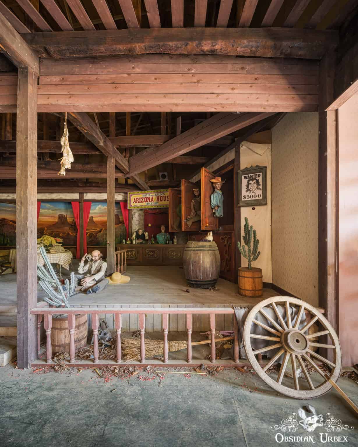 Western Village - Abandoned Wild West Theme Park, Japan - Obsidian ...