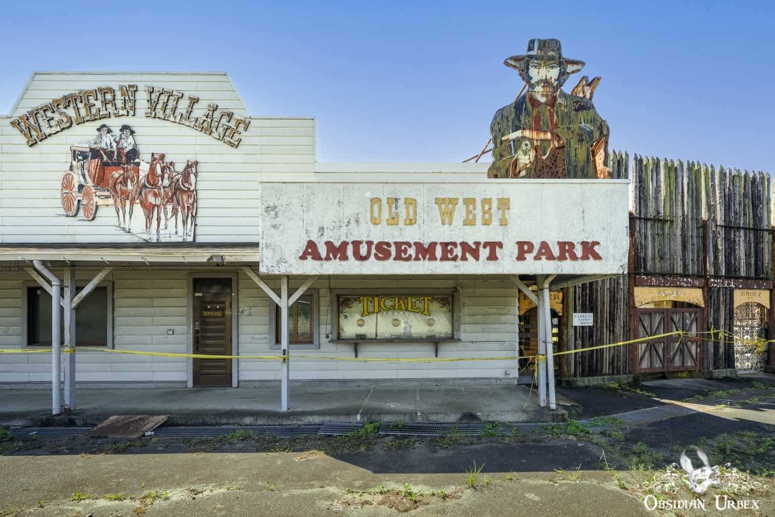 Western Village - Abandoned Wild West Theme Park, Japan - Obsidian ...