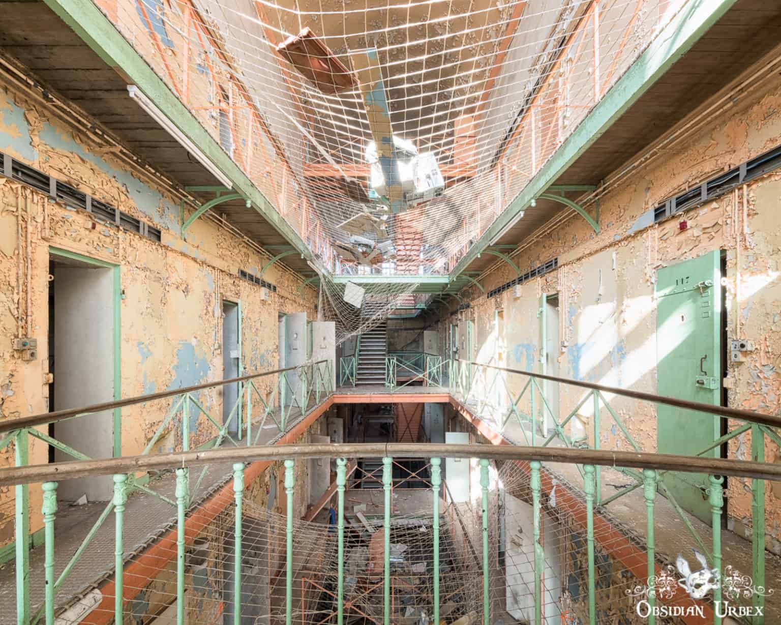 Prison M / Pastel Prison, France - Obsidian Urbex Photography | Urban ...