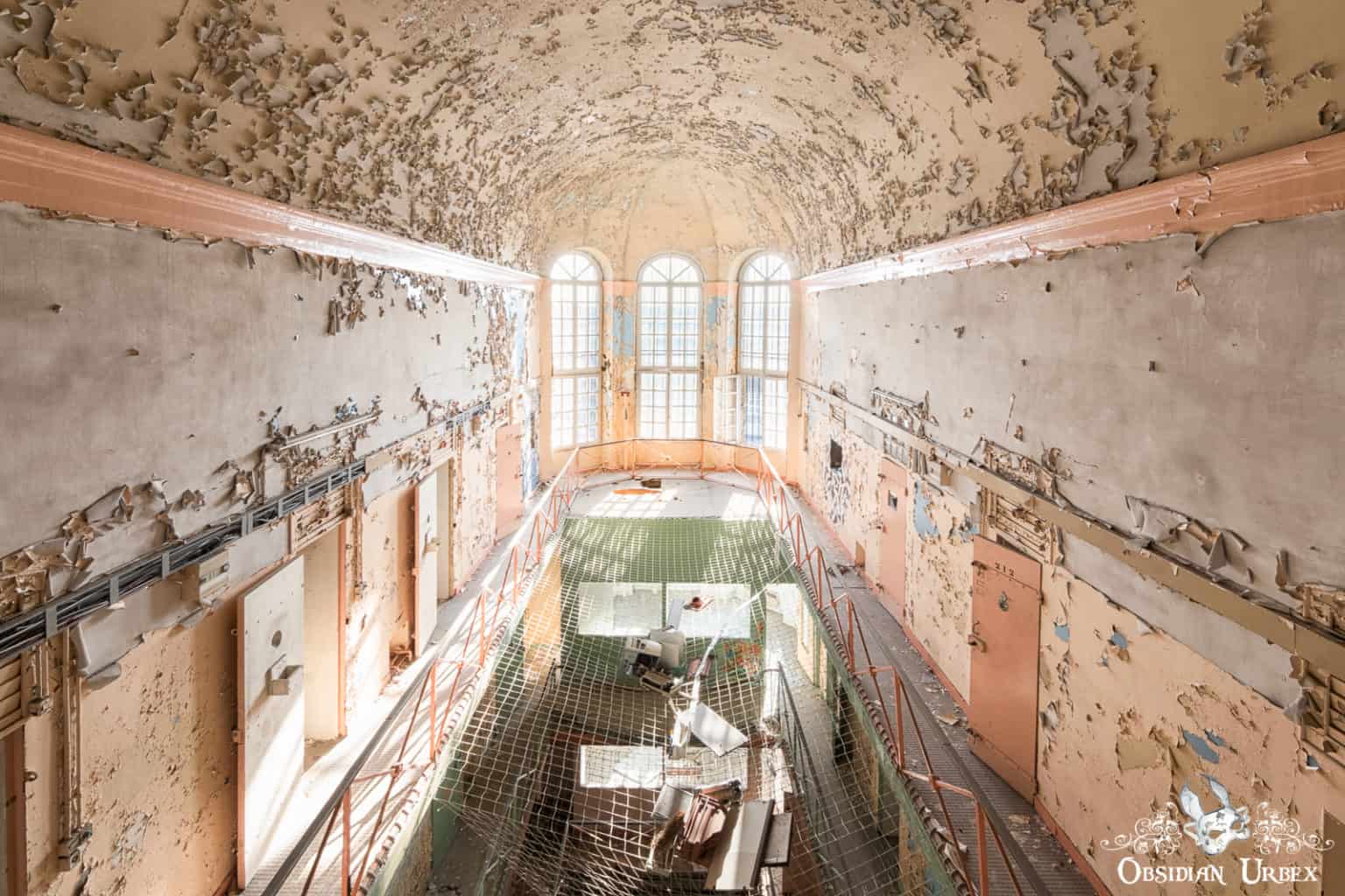 Prison M / Pastel Prison, France - Obsidian Urbex Photography | Urban ...