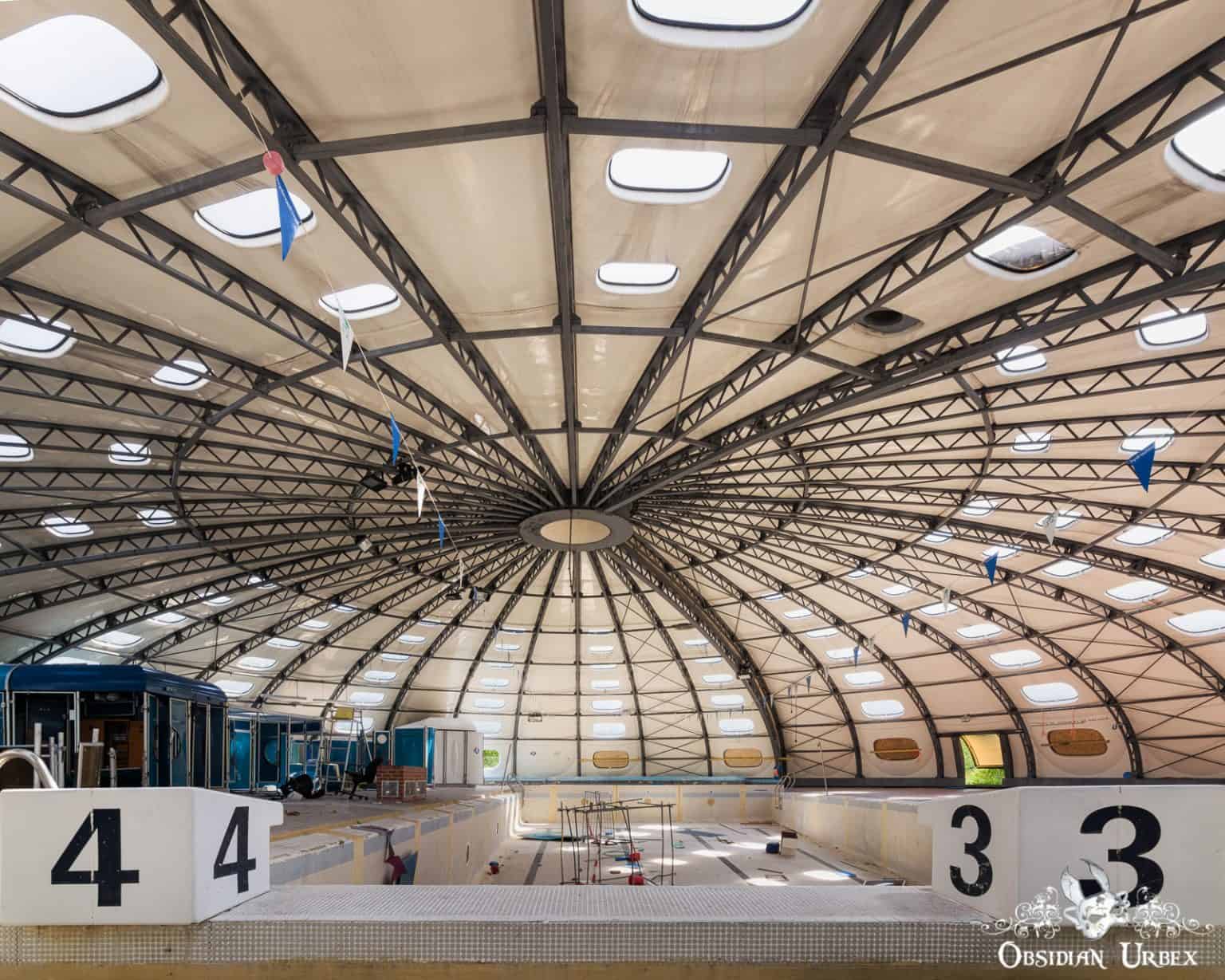 Piscine Tournesol / UFO Pool, France - Obsidian Urbex Photography ...