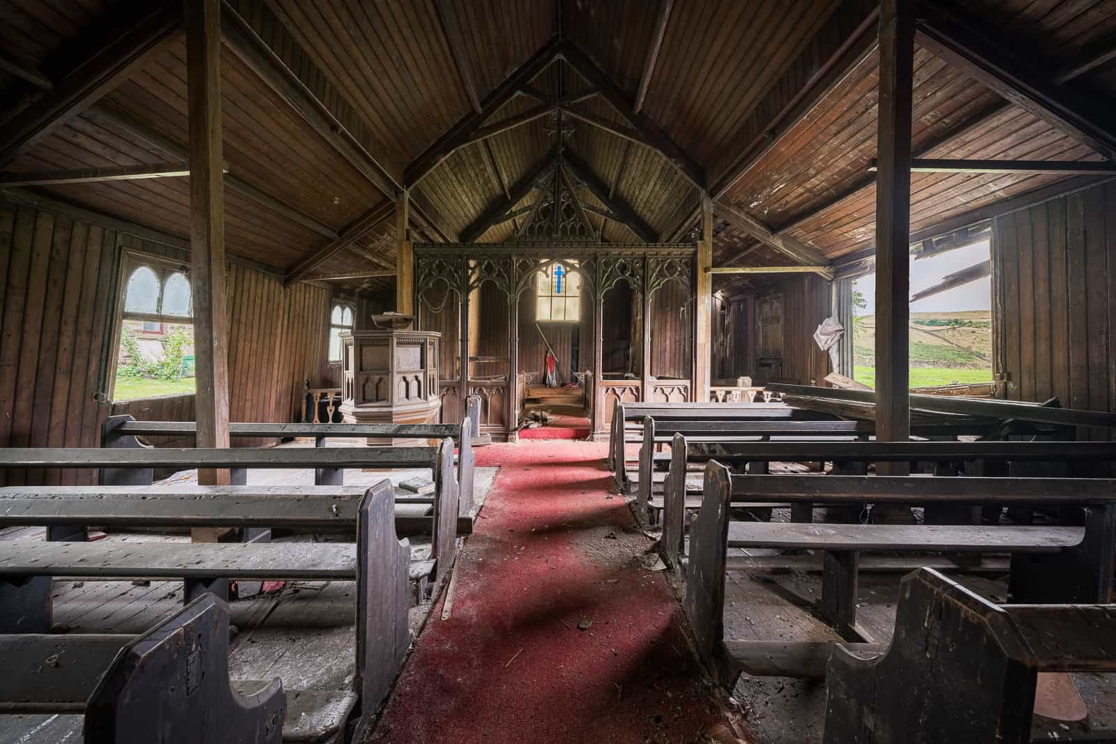 The Iron Church On the Hill, England - Obsidian Urbex Photography ...