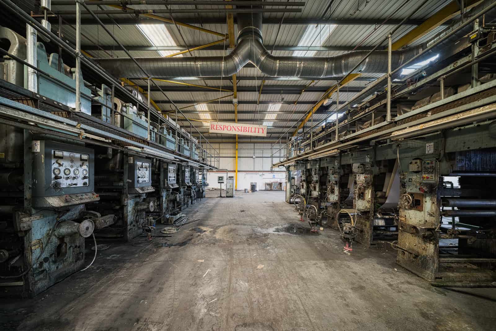 Industrial Factory Wallpaper