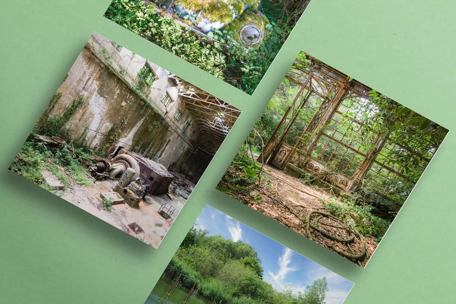 Greeting Cards - Abandoned Relics Of America Series - Obsidian Urbex ...