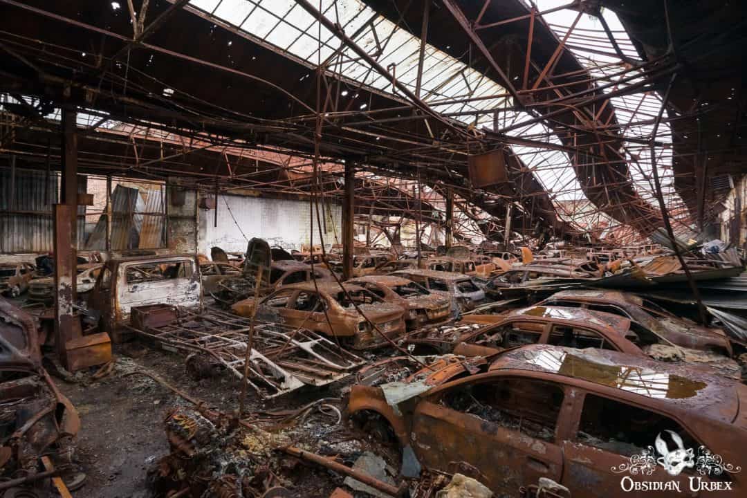 Post-Apocalyptic Car Dealership, England - Obsidian Urbex Photography ...