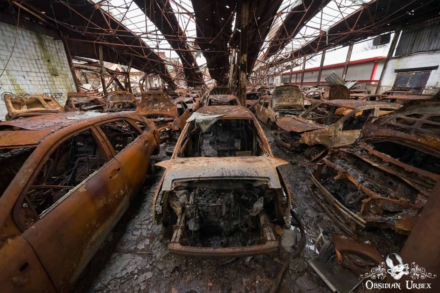 Post-Apocalyptic Car Dealership, England - Obsidian Urbex Photography ...