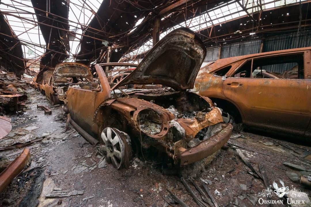 Post-Apocalyptic Car Dealership, England - Obsidian Urbex Photography ...