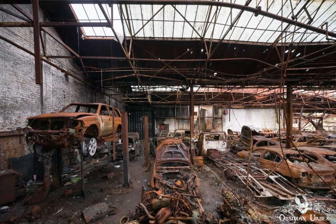 Post-Apocalyptic Car Dealership, England - Obsidian Urbex Photography ...