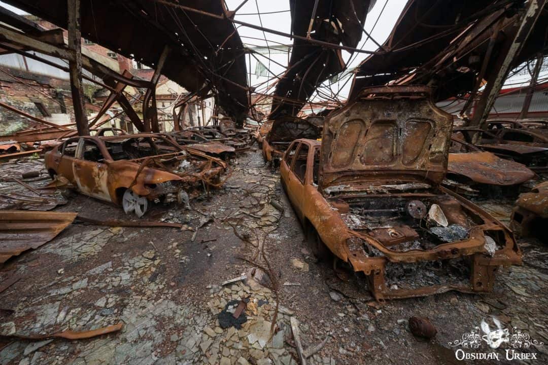 Post-Apocalyptic Car Dealership, England - Obsidian Urbex Photography ...