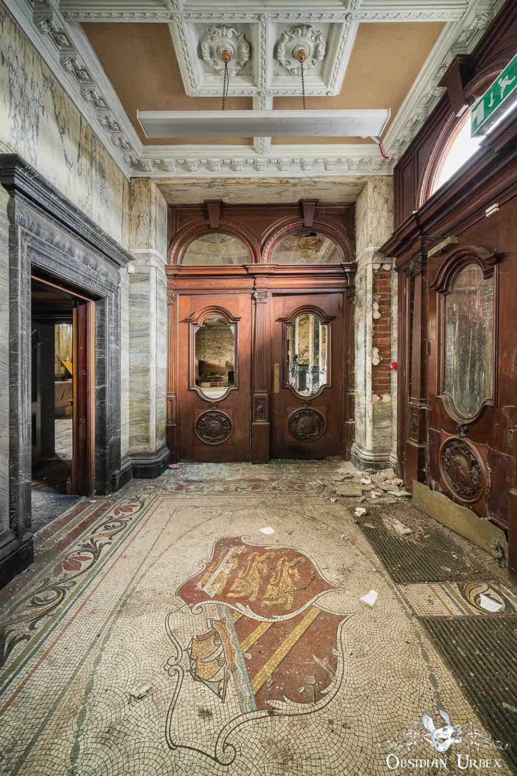 Edwardian Baroque Bank, England - Obsidian Urbex Photography | Urban Exploration | Abandoned Places