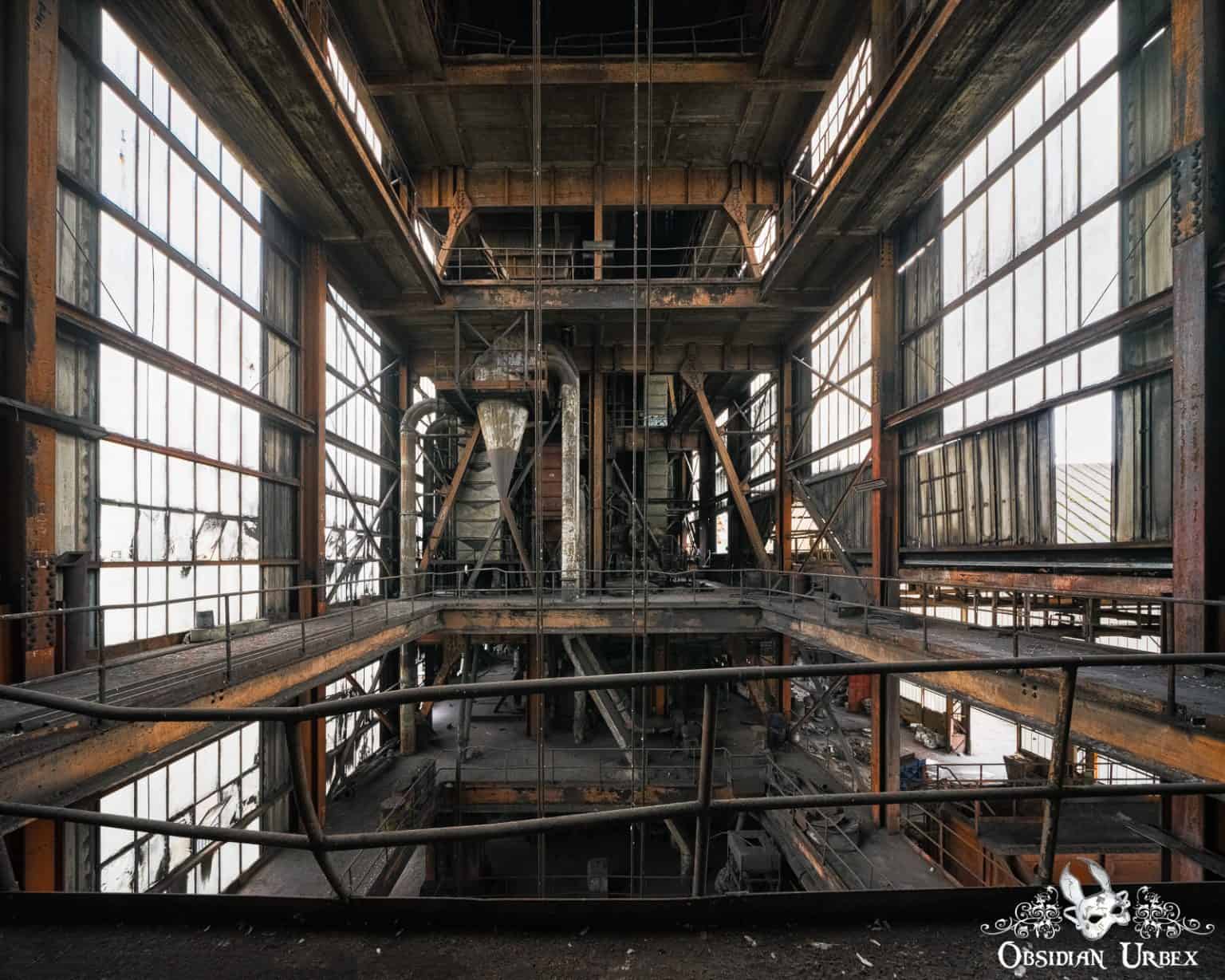Blue Tower / Orange Factory, Belgium - Obsidian Urbex Photography ...