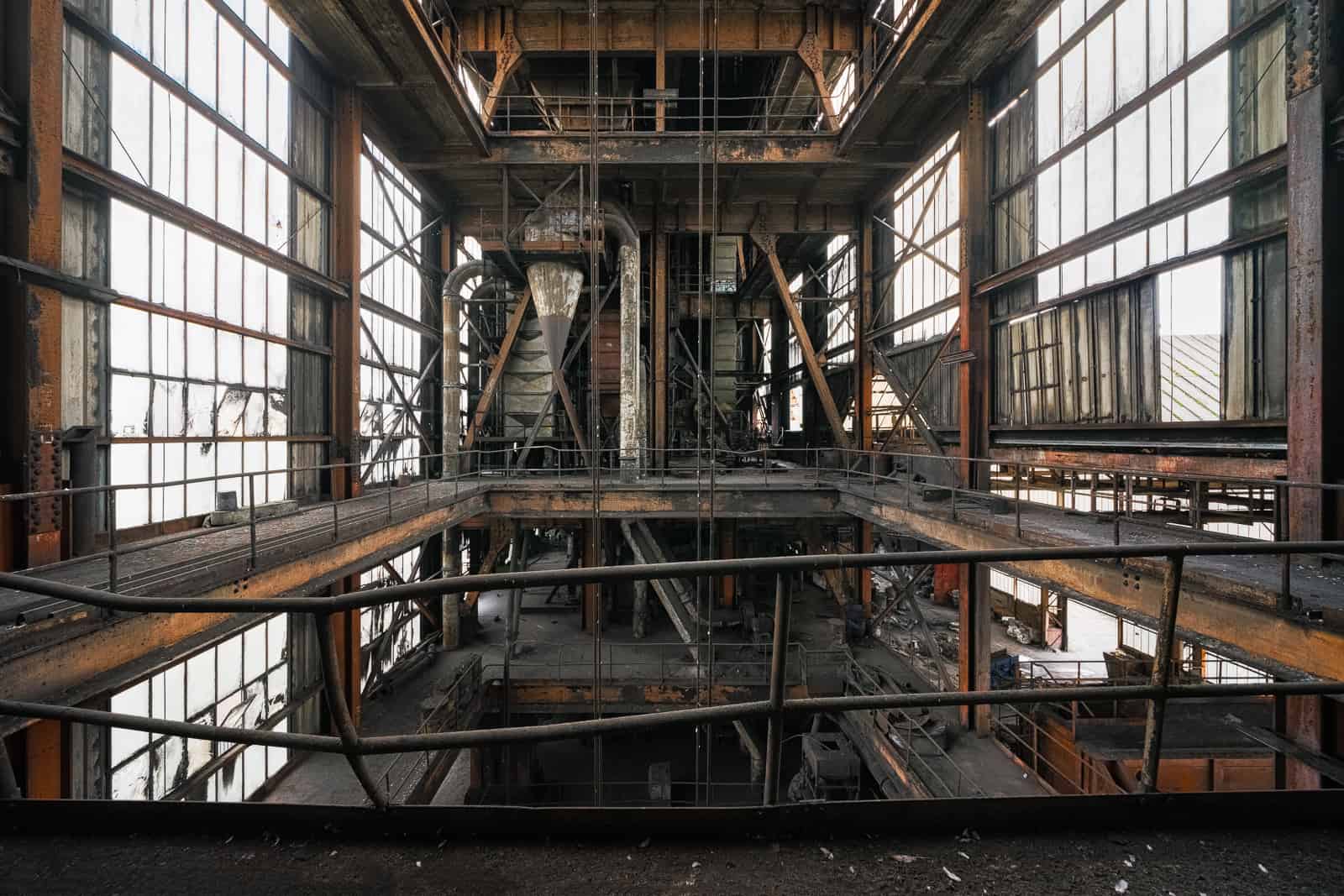 Blue Tower / Orange Factory, Belgium - Obsidian Urbex Photography ...