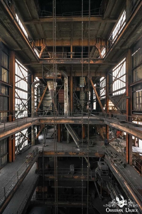 Blue Tower / Orange Factory, Belgium - Obsidian Urbex Photography ...