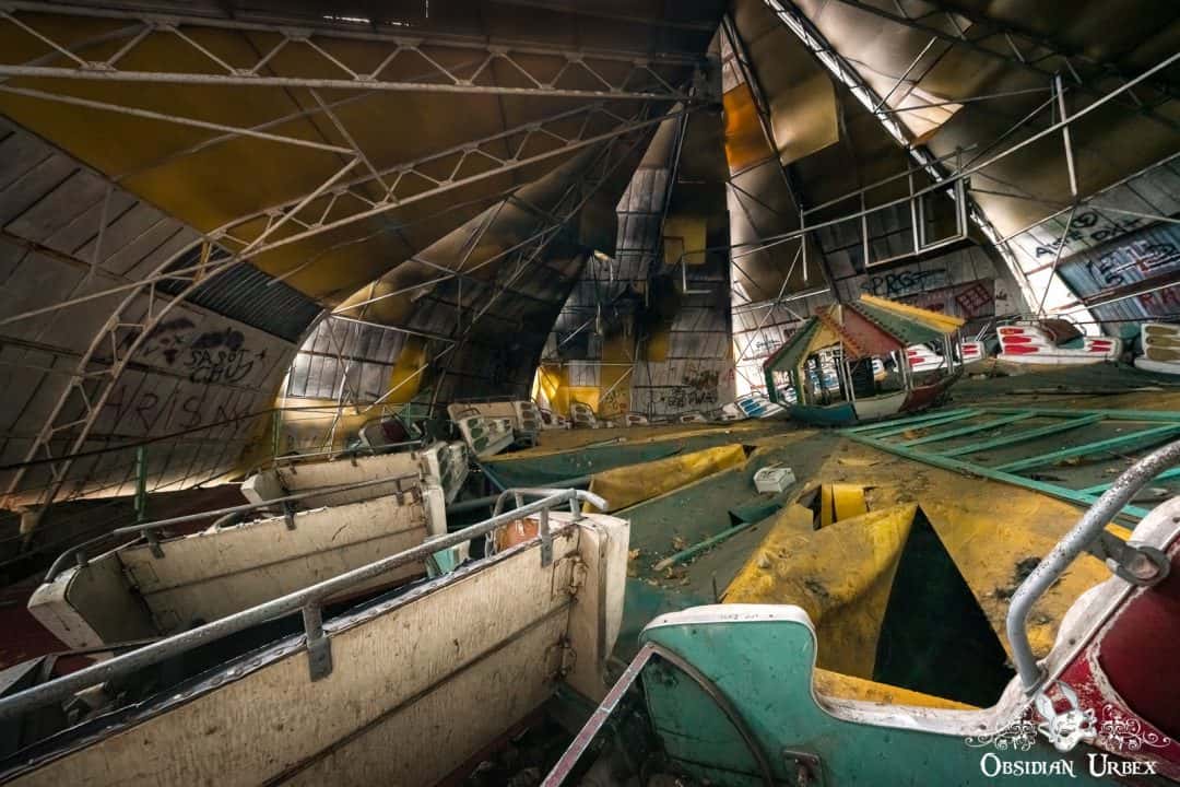 Abandoned Amusement Park, Lithuania - Obsidian Urbex Photography ...