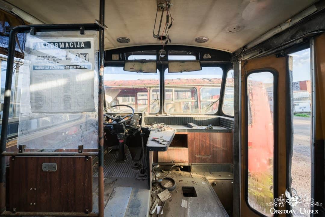 Soviet Bus Graveyard, Lithuania - Obsidian Urbex Photography | Urban ...