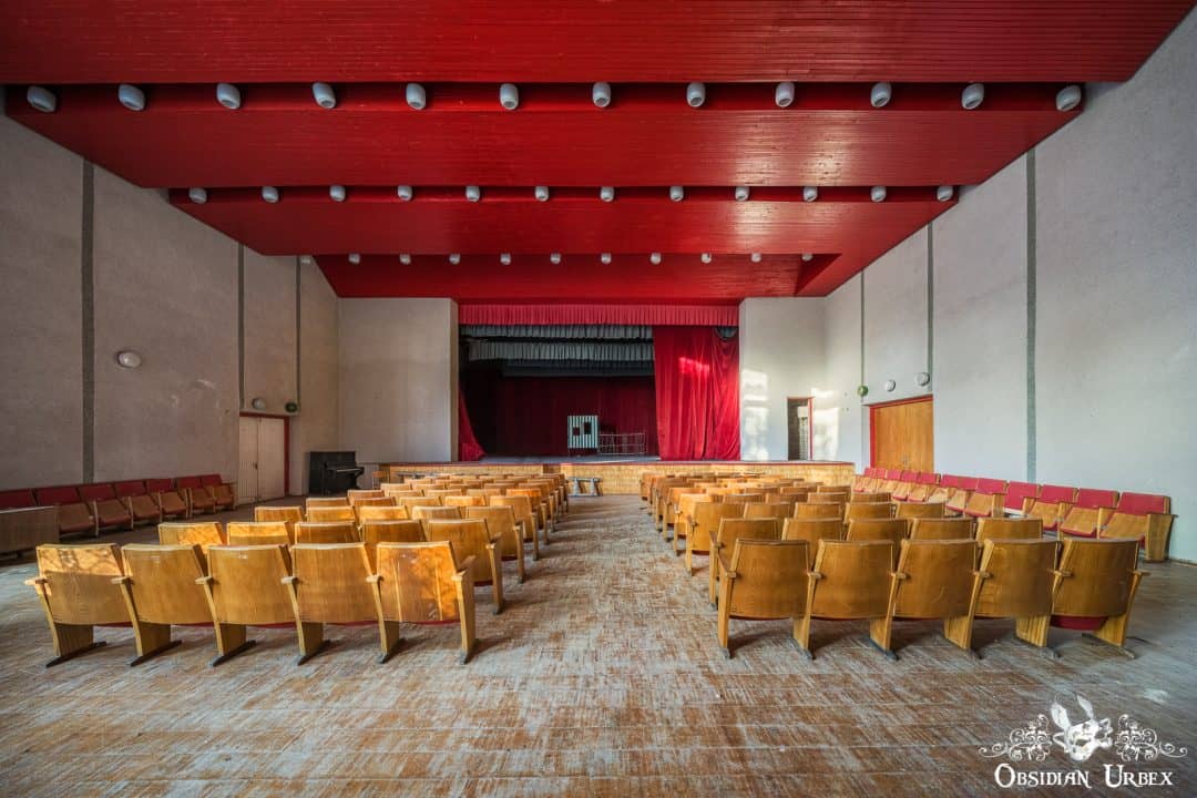 Red Theatre Culture House, Lithuania - Obsidian Urbex Photography ...