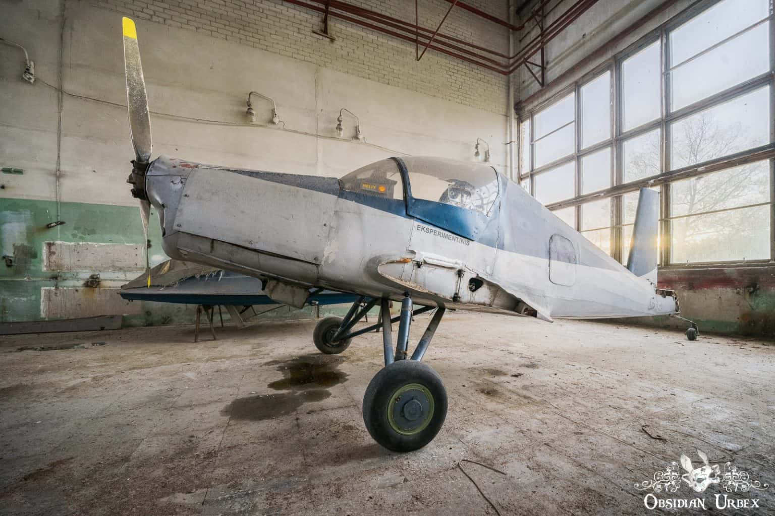 Soviet Plane Repair Hangar, Lithuania - Obsidian Urbex Photography ...