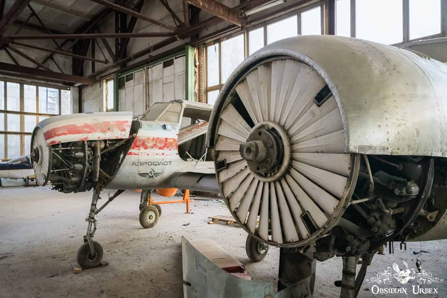 Soviet Plane Repair Hangar, Lithuania - Obsidian Urbex Photography ...