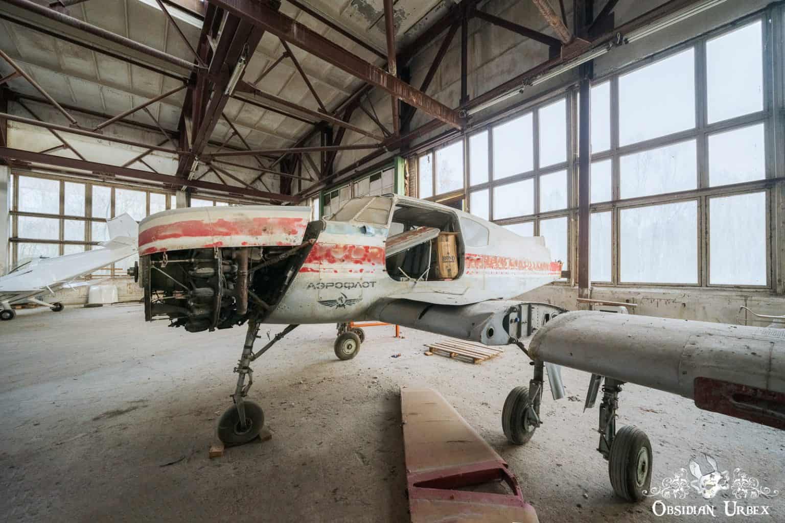 Soviet Plane Repair Hangar, Lithuania - Obsidian Urbex Photography ...