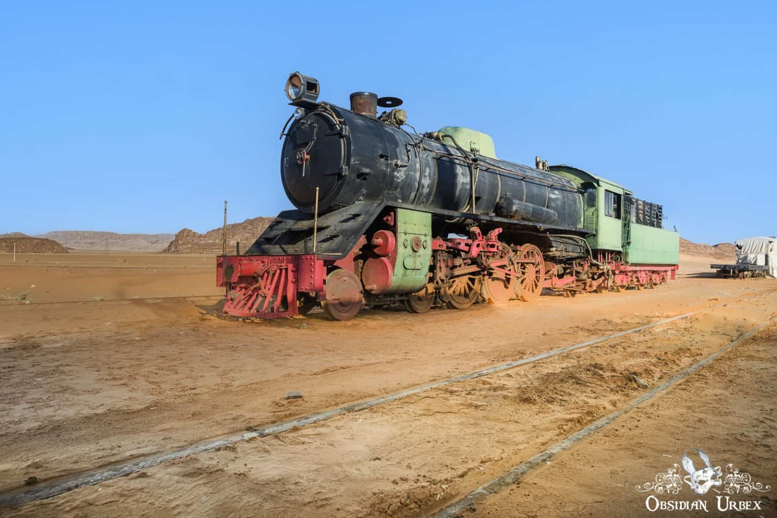Desert Steam Train, Jordan - Obsidian Urbex Photography | Urban ...