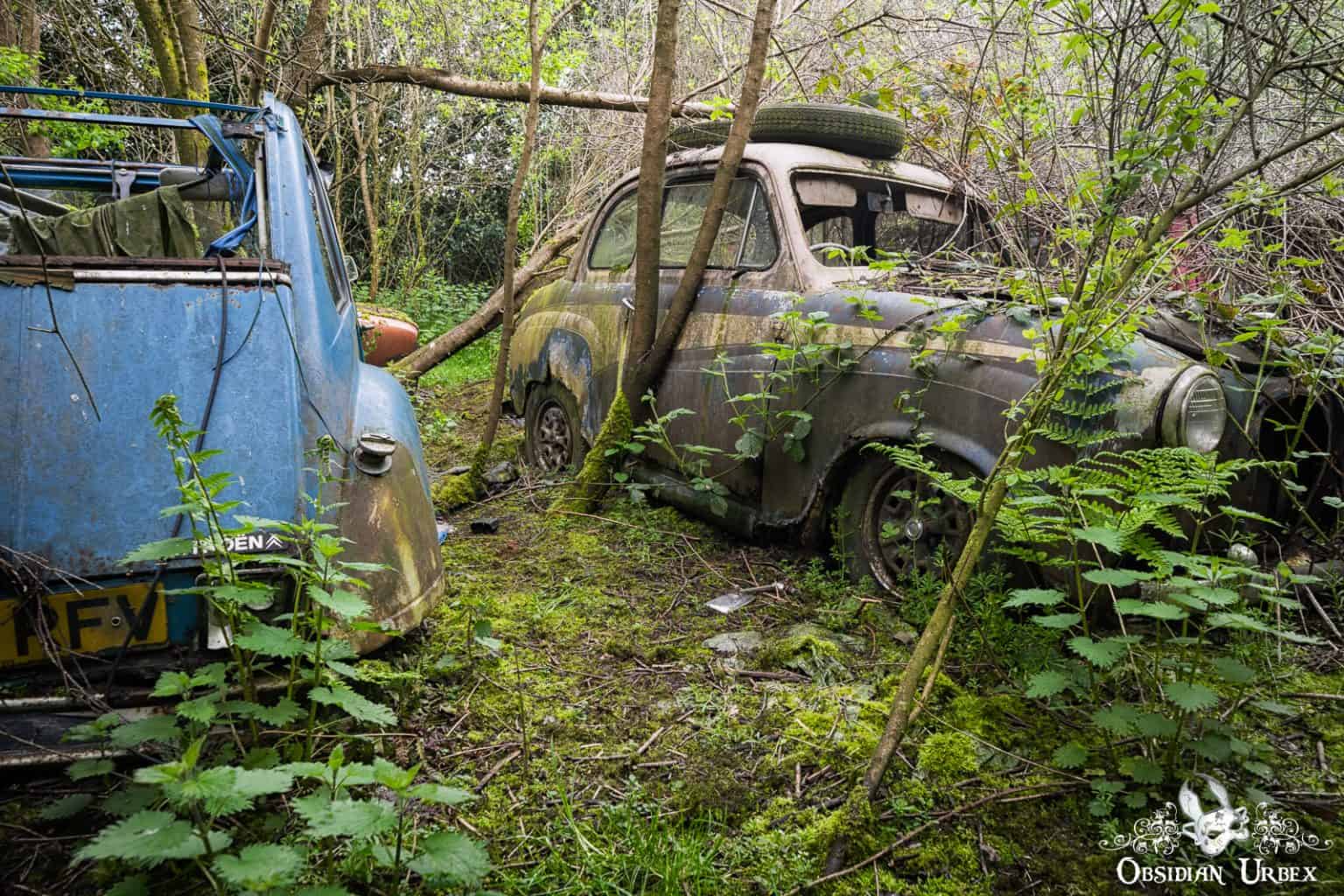 British Classic Car Graveyard, England - Obsidian Urbex Photography | Urban Exploration ...