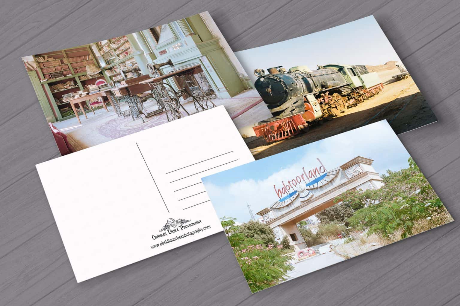 Postcards - Abandoned Places On 35mm Film (Set Of 6) - Obsidian Urbex ...